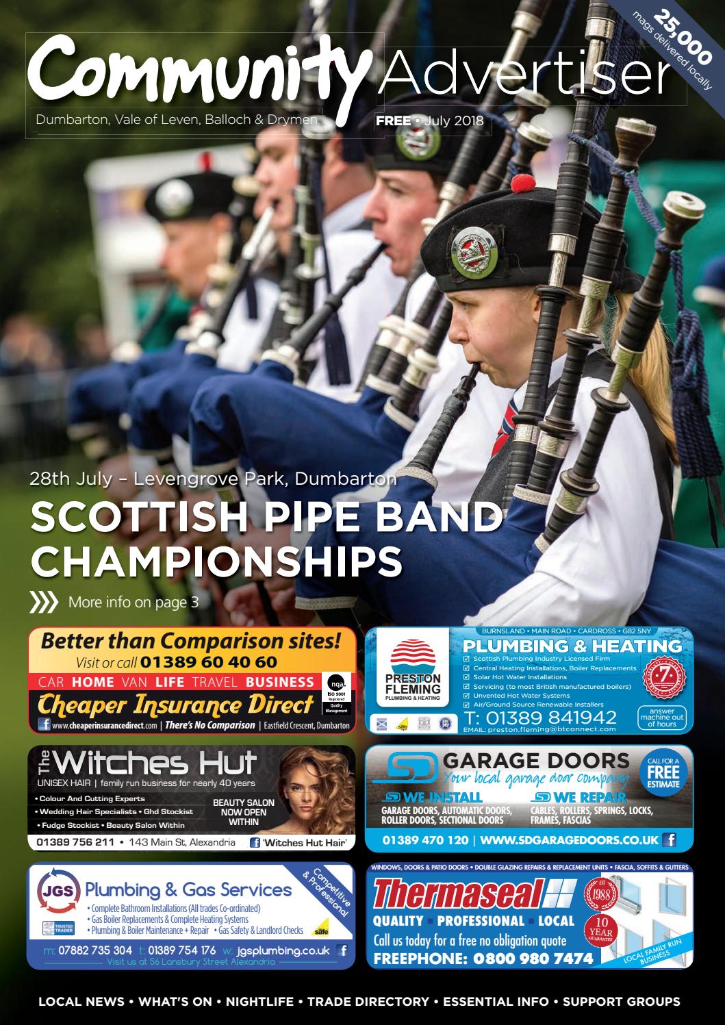 Dumbarton, Vale of Leven, Balloch & Drymen Community Advertiser - July ...