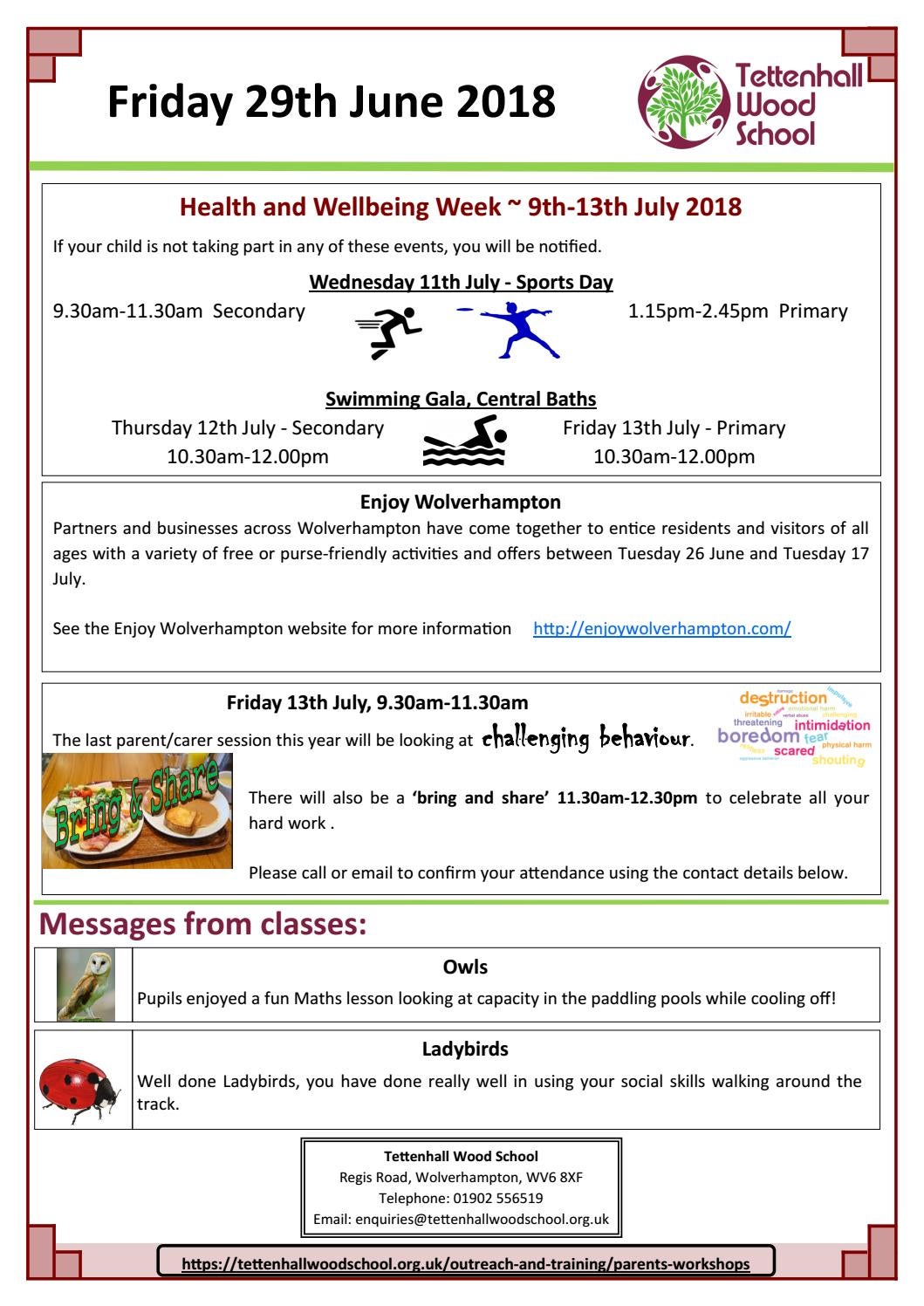 Weekly Newsletter 29th June 2018 by Schudio - Issuu