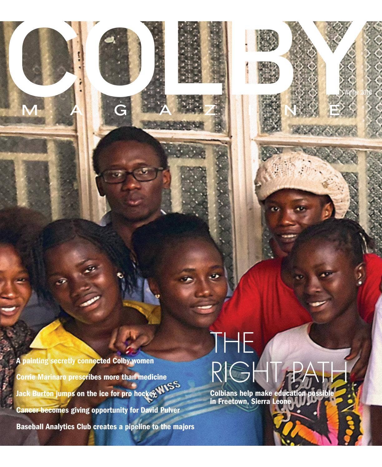 Colby Magazine vol. 106, no. 1 by Colby College Libraries - Issuu