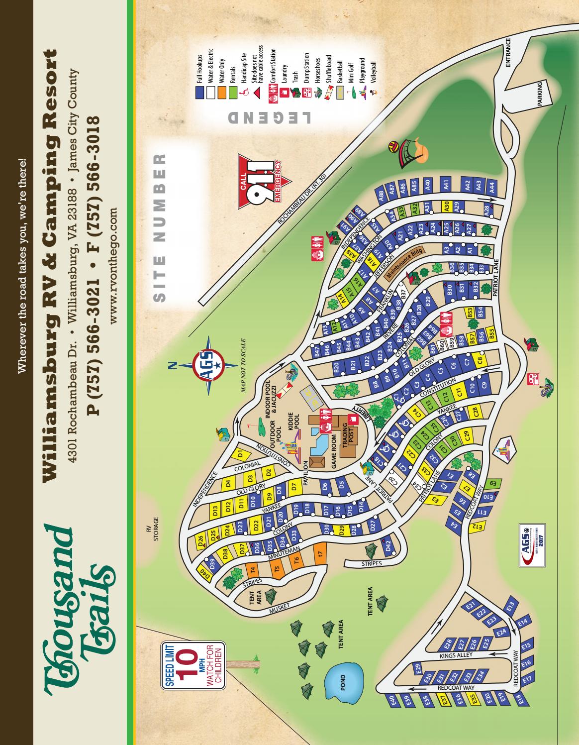 Thousand Trails - Williamsburg RV Resort by AGS/Texas Advertising - Issuu