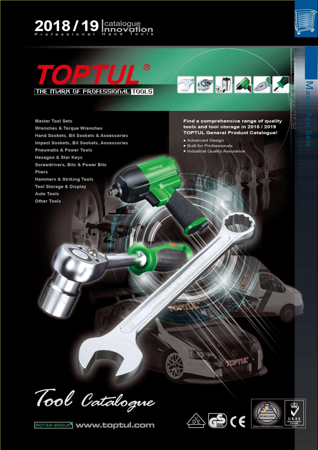Toptul Catalogue master tool sets 2018/2019 by InterCars SA - Issuu