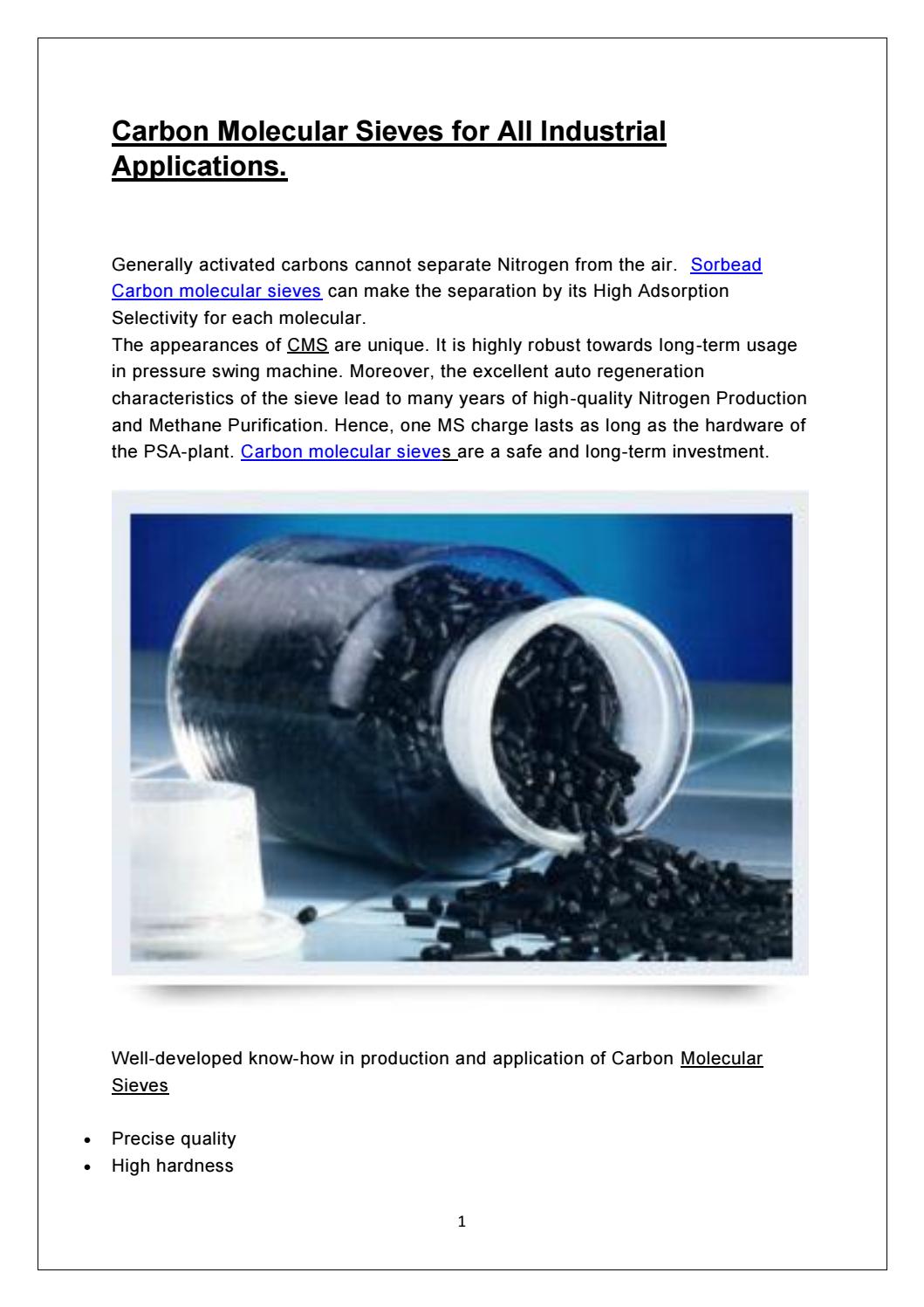 psa nitrogen generator working principle by Activated Alumina Balls - Issuu