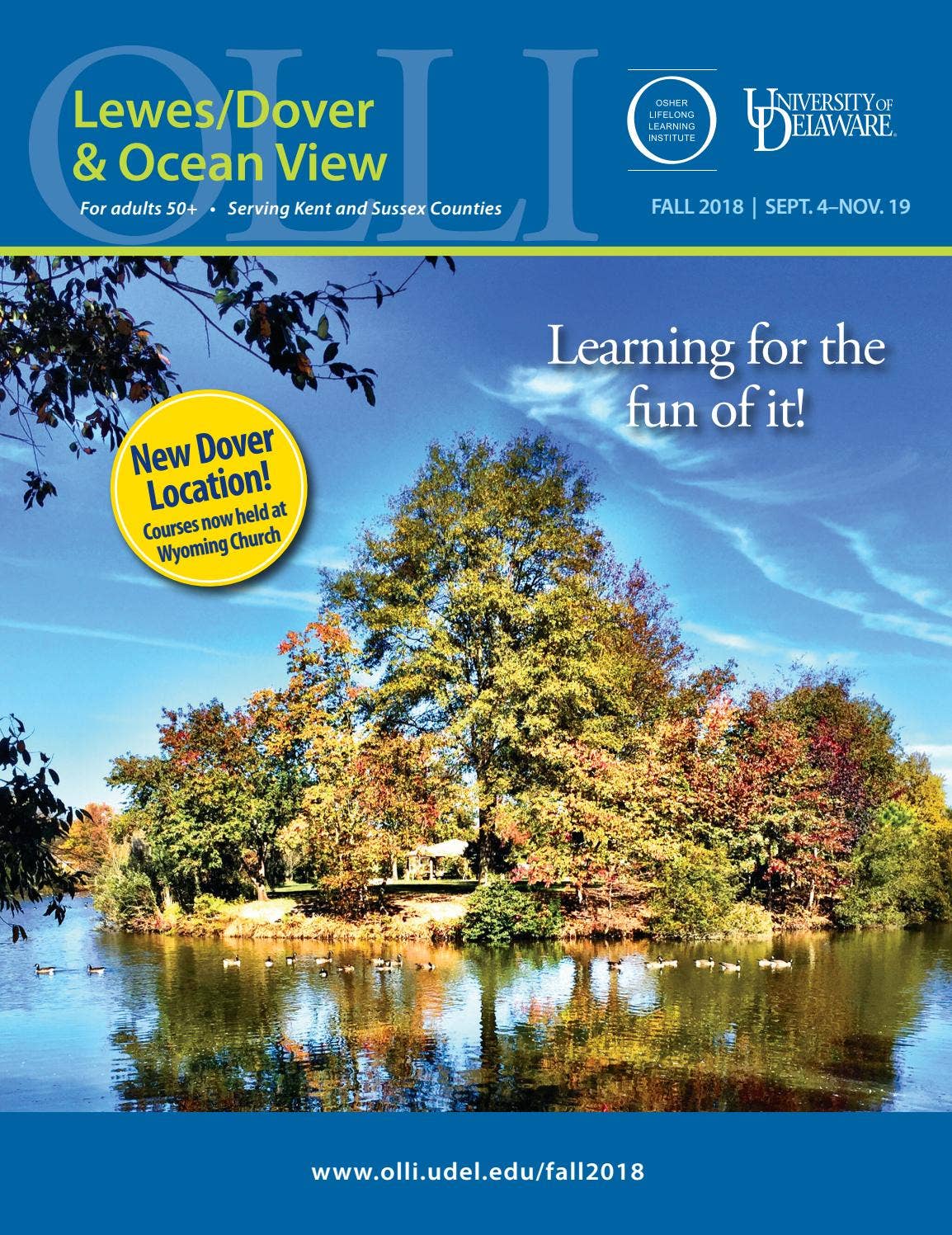 UD Osher Lewes/Dover Catalog, Fall 2018 by University of Delaware ...