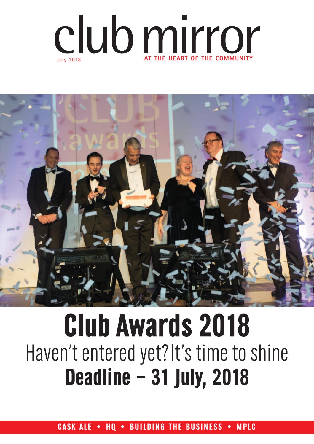 Club Mirror July 2018 by Alchemy Contract Publishing - Issuu