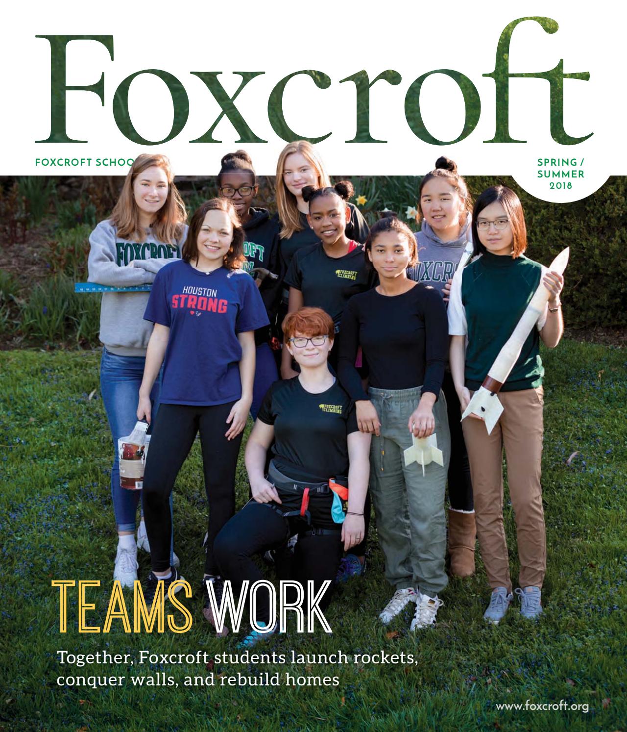 Foxcroft Magazine (Spring/Summer 2018) by Foxcroft School - Issuu