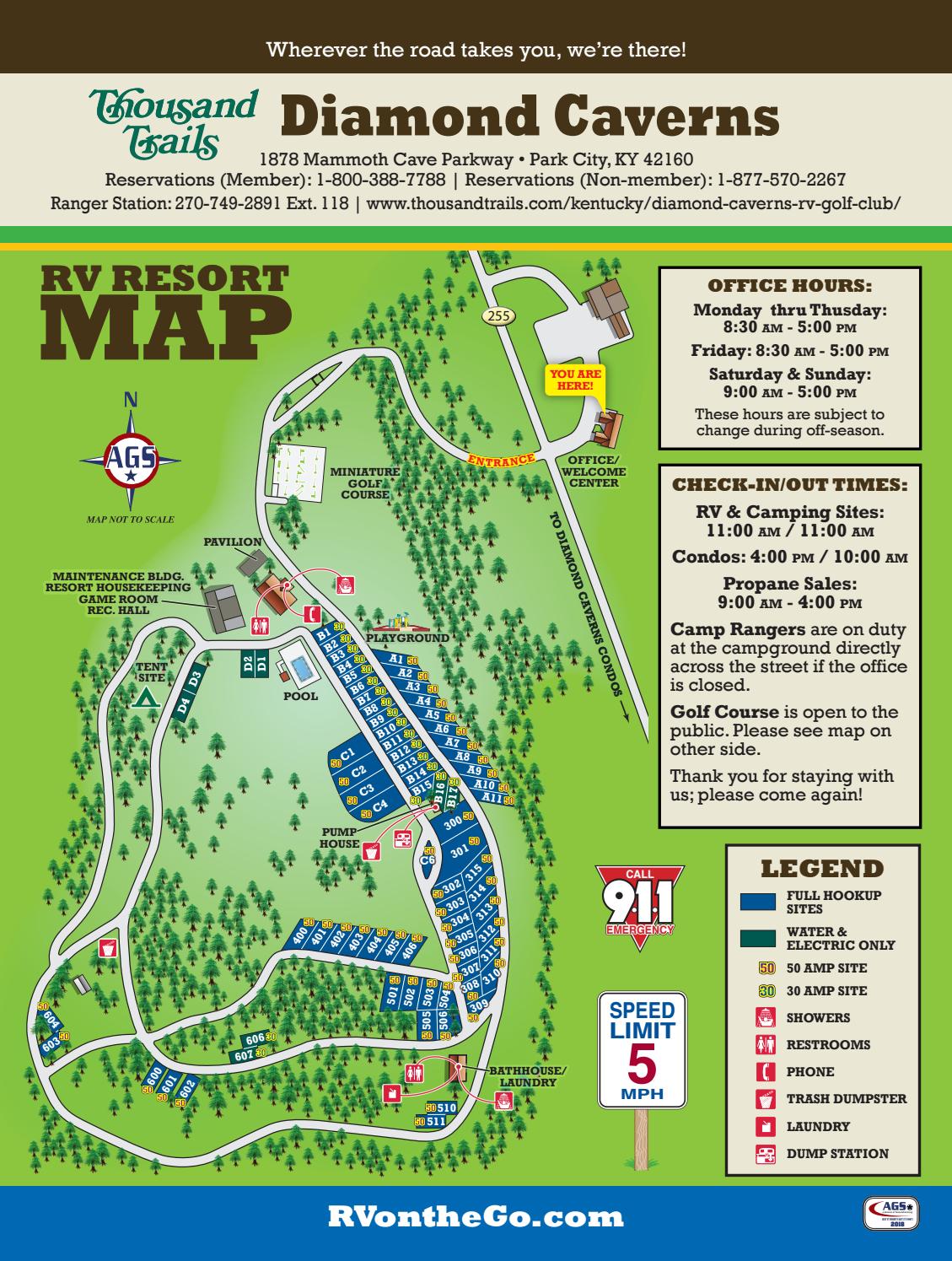 Thousand Trails - Diamond Caverns by AGS/Texas Advertising - Issuu