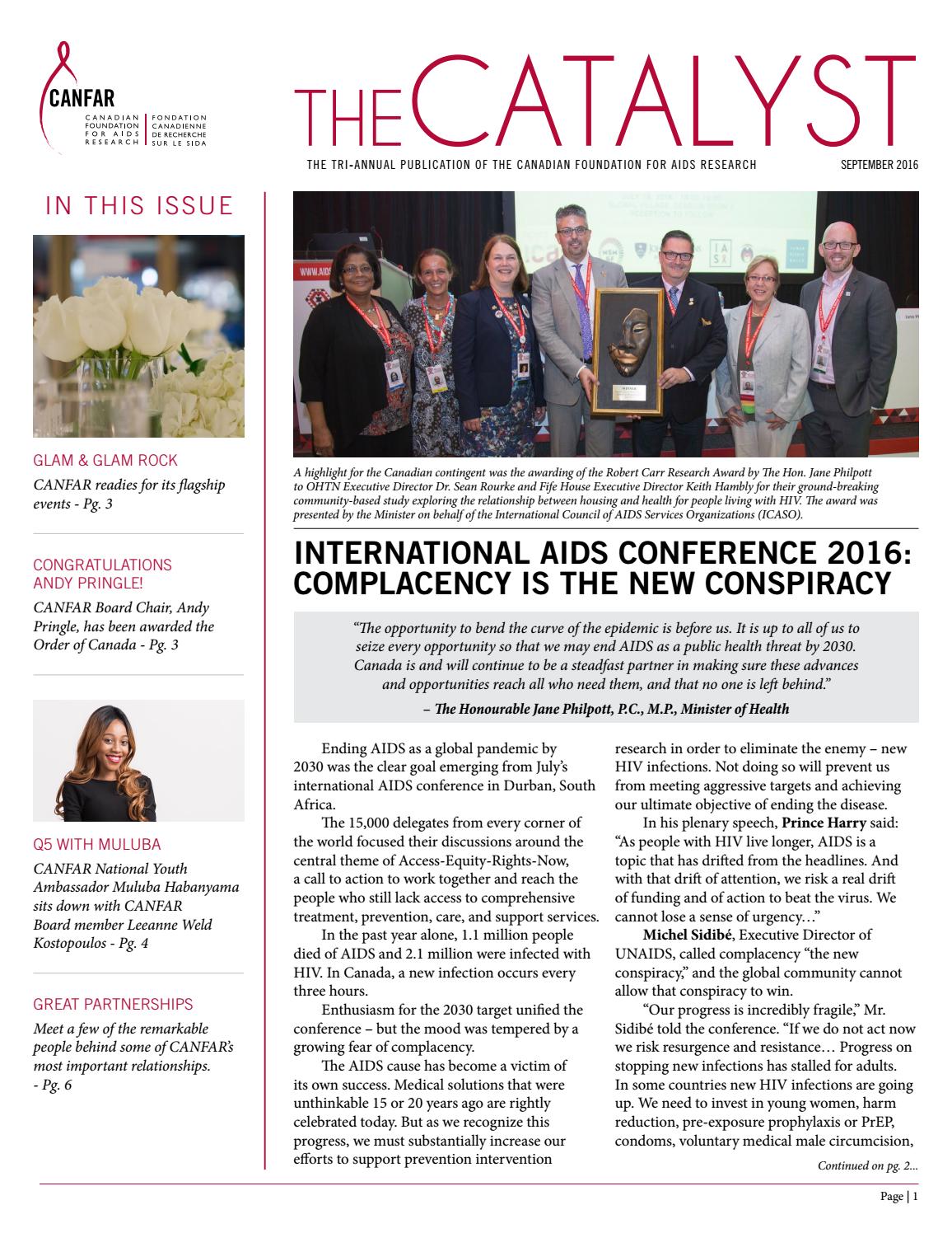 The Catalyst Newsletter Fall 2016 by CANFAR - Issuu