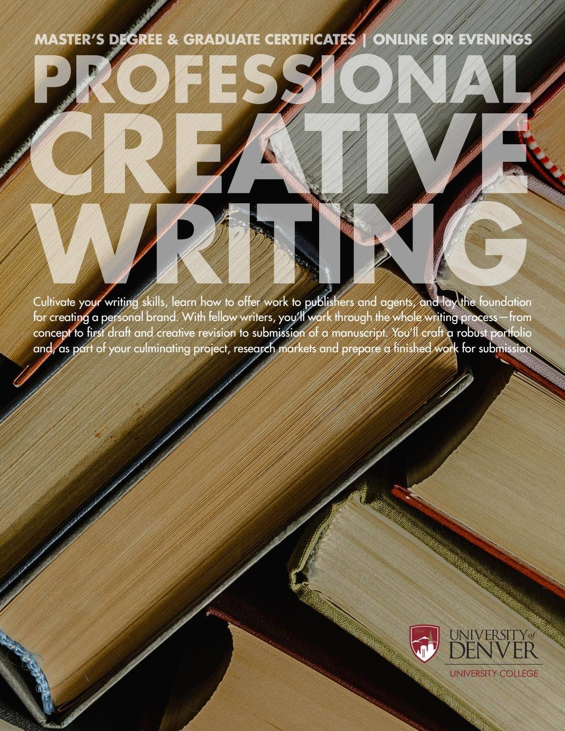Professional Creative Writing | University College by College of ...