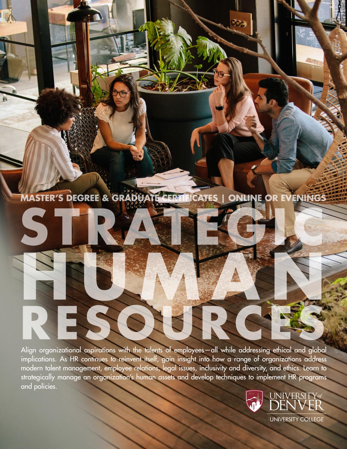 Strategic Human Resources | University College by University College ...