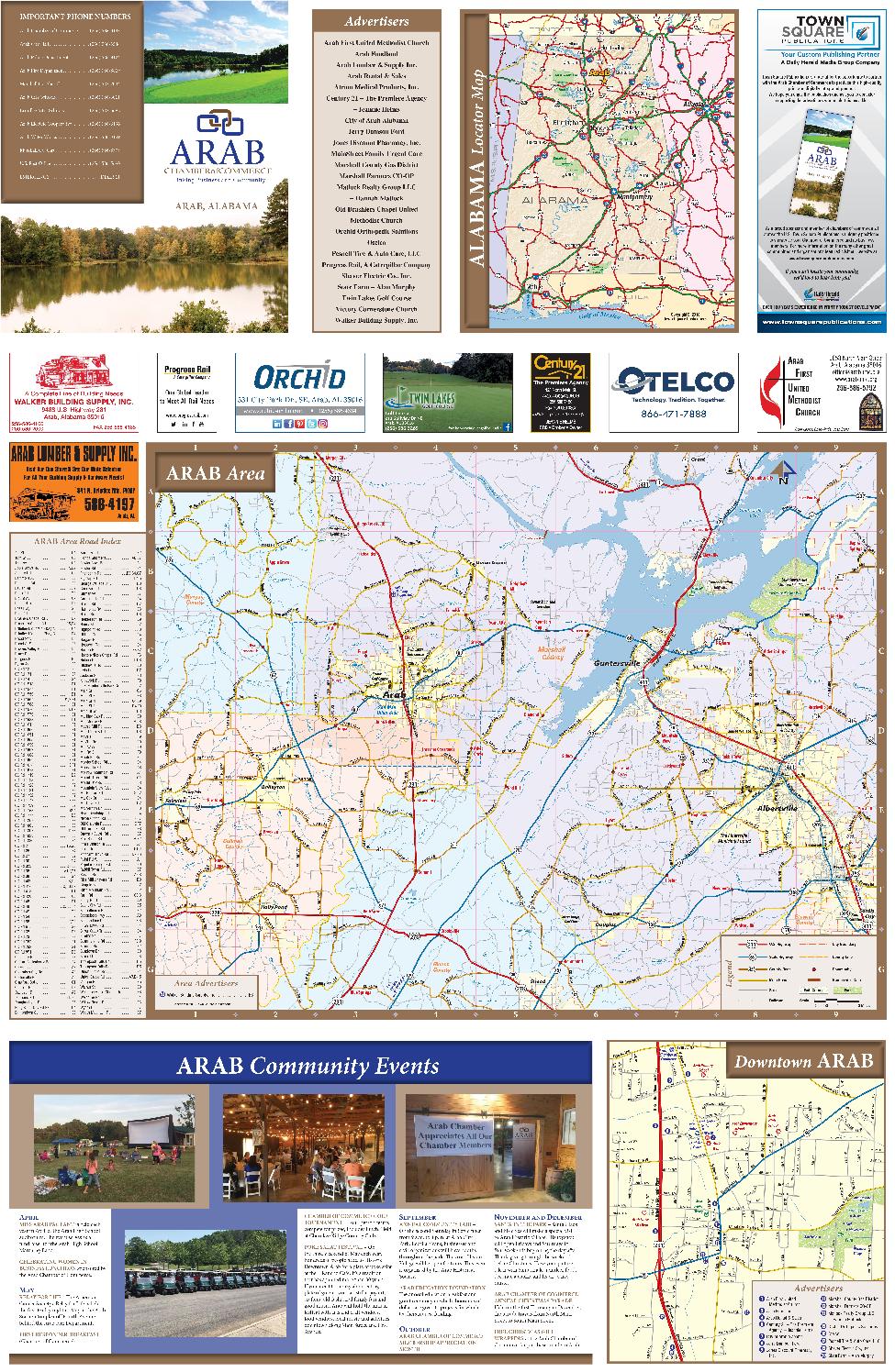 Arab AL Chamber Map by Town Square Publications, LLC - Issuu