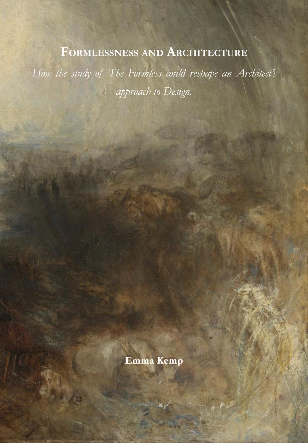 Formlessness and Architecture: How The Formless could reshape and ...