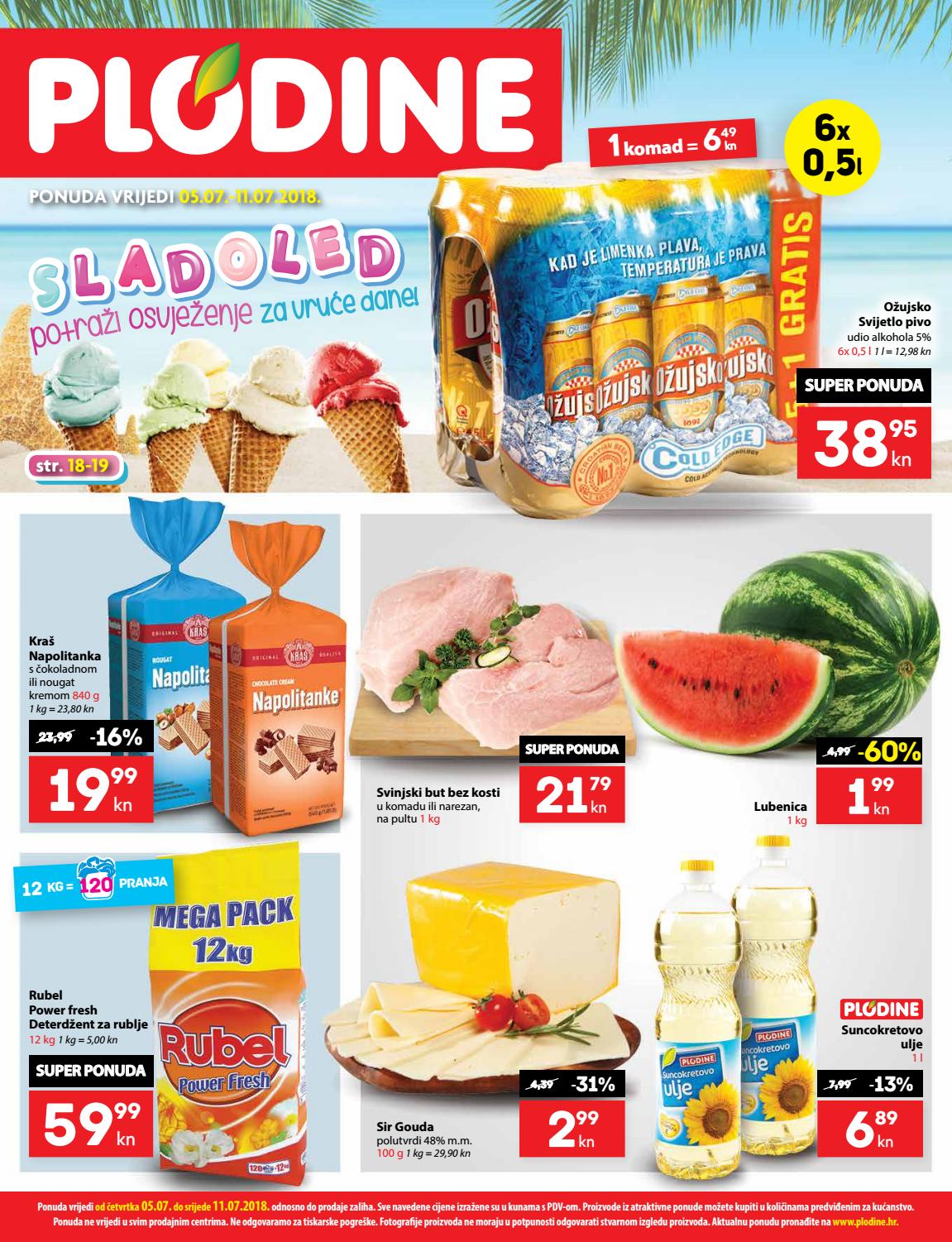 Plodine katalog marketa od 05.-11.07.2018. by Catalog.hr - Issuu