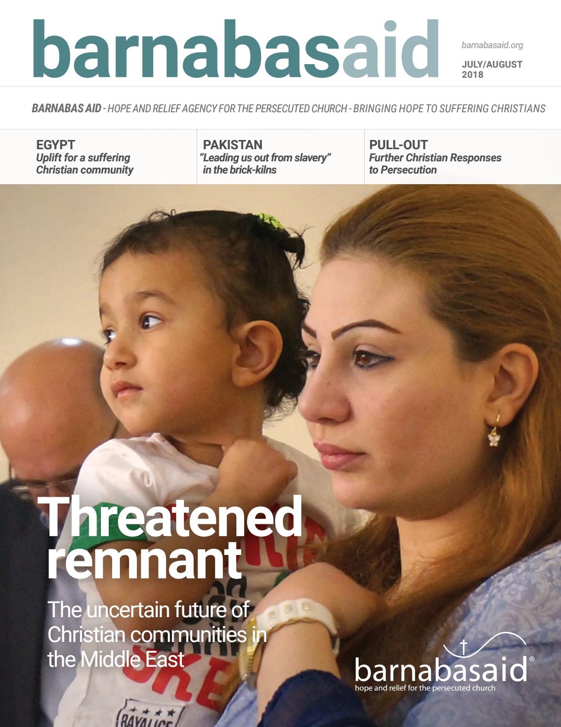 Barnabas aid July August 2018 by Barnabas Fund - Issuu