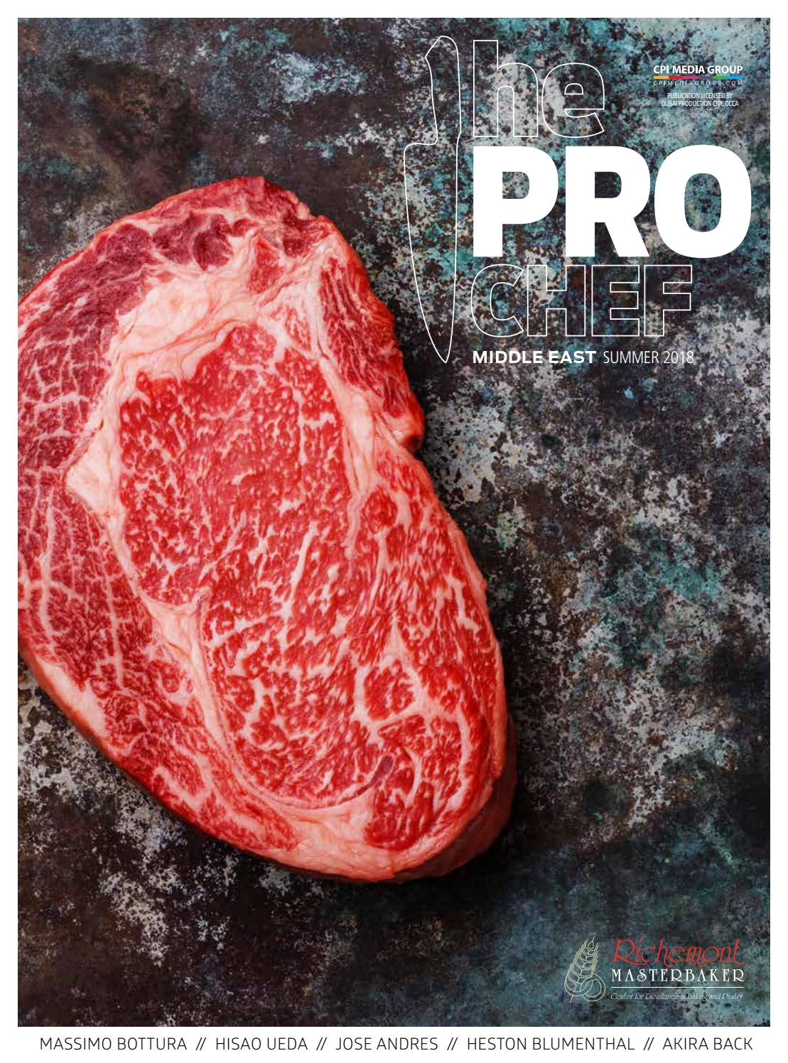 The Pro Chef - Edition 42 by The Pro Chef Middle East - Issuu