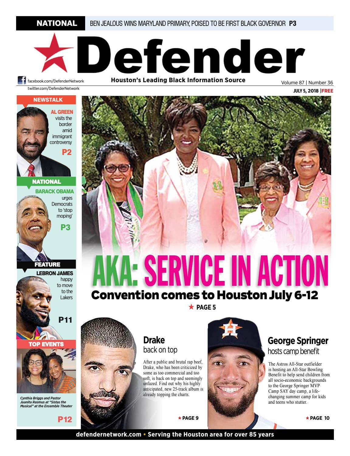 Houston Defender: July 05, 2018 by Defender Media Group ...
