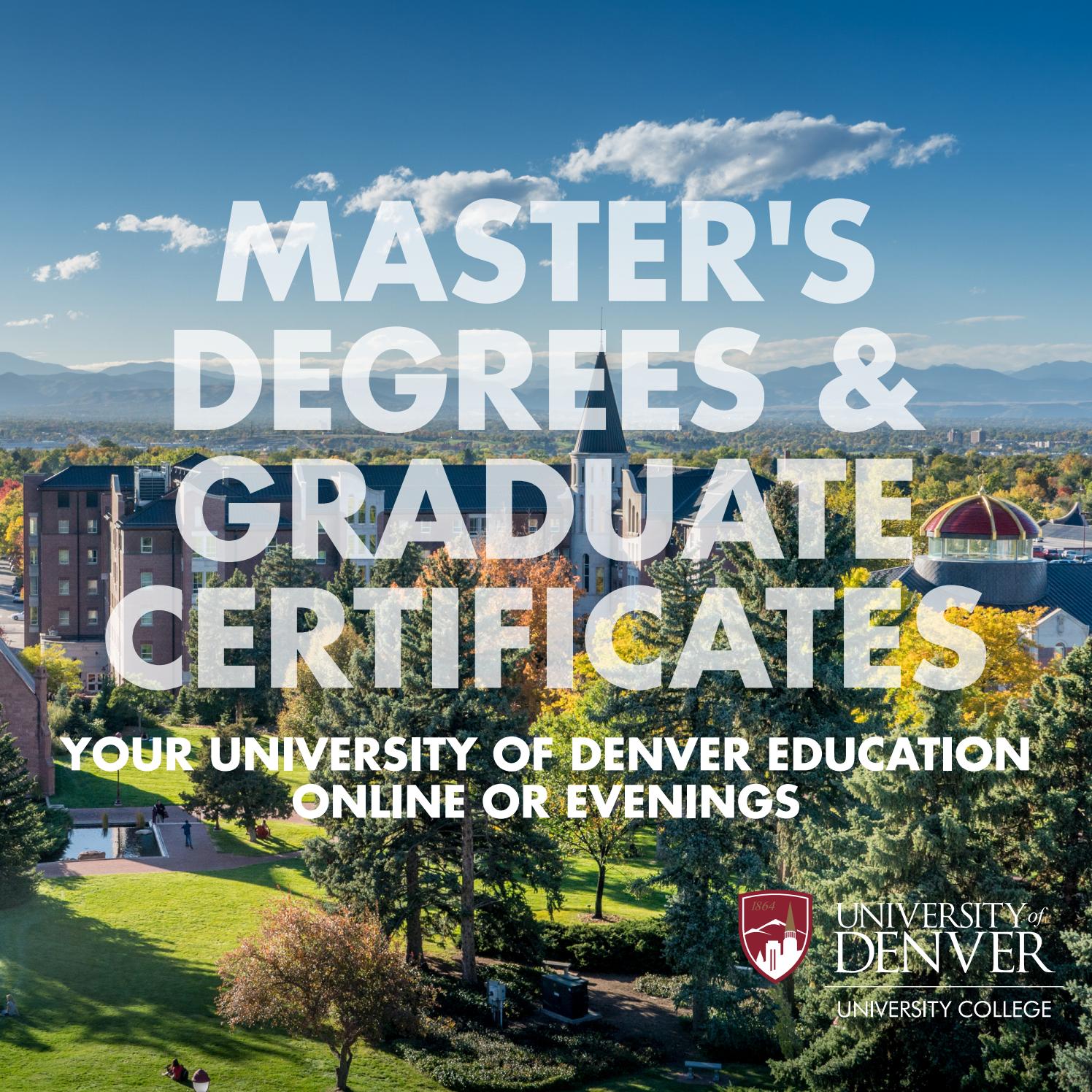 University College | University of Denver by University College - Issuu