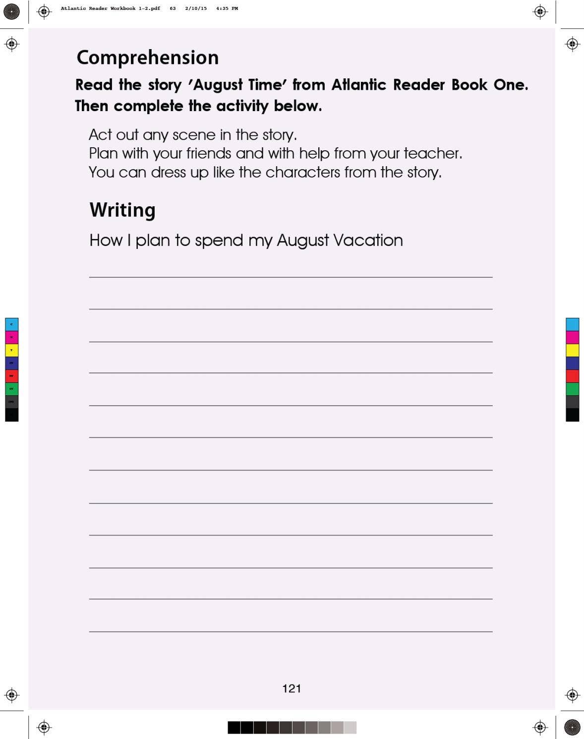 Atlantic Reader Workbook 1 by Ministry of Education Guyana - Issuu