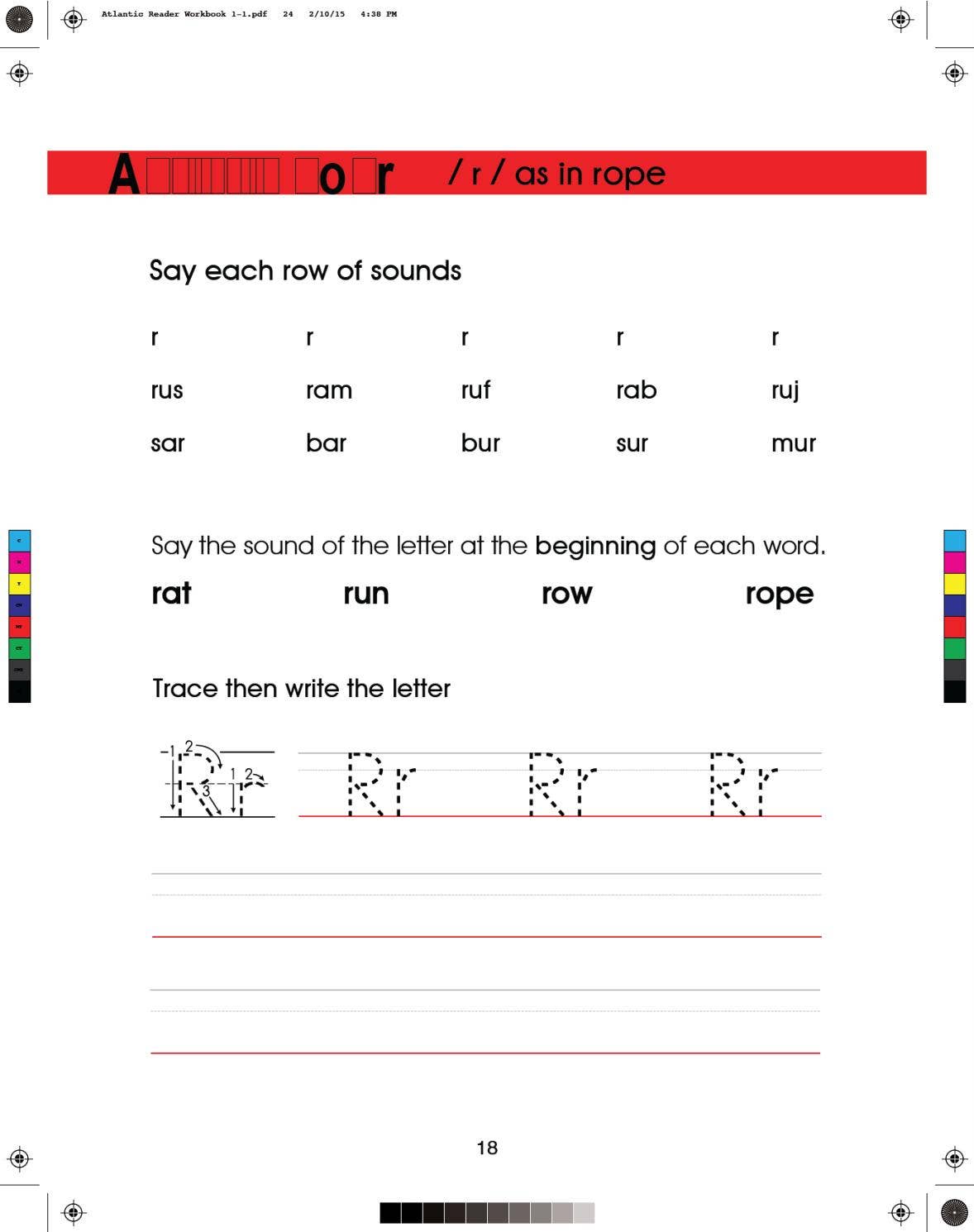 Atlantic Reader Workbook 1 by Ministry of Education Guyana - Issuu