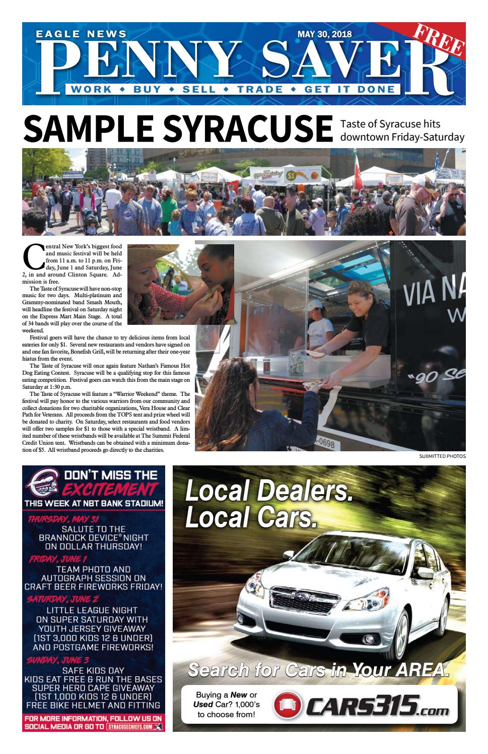 Penny saver may 30 2018 by Eagle Newspapers - Issuu