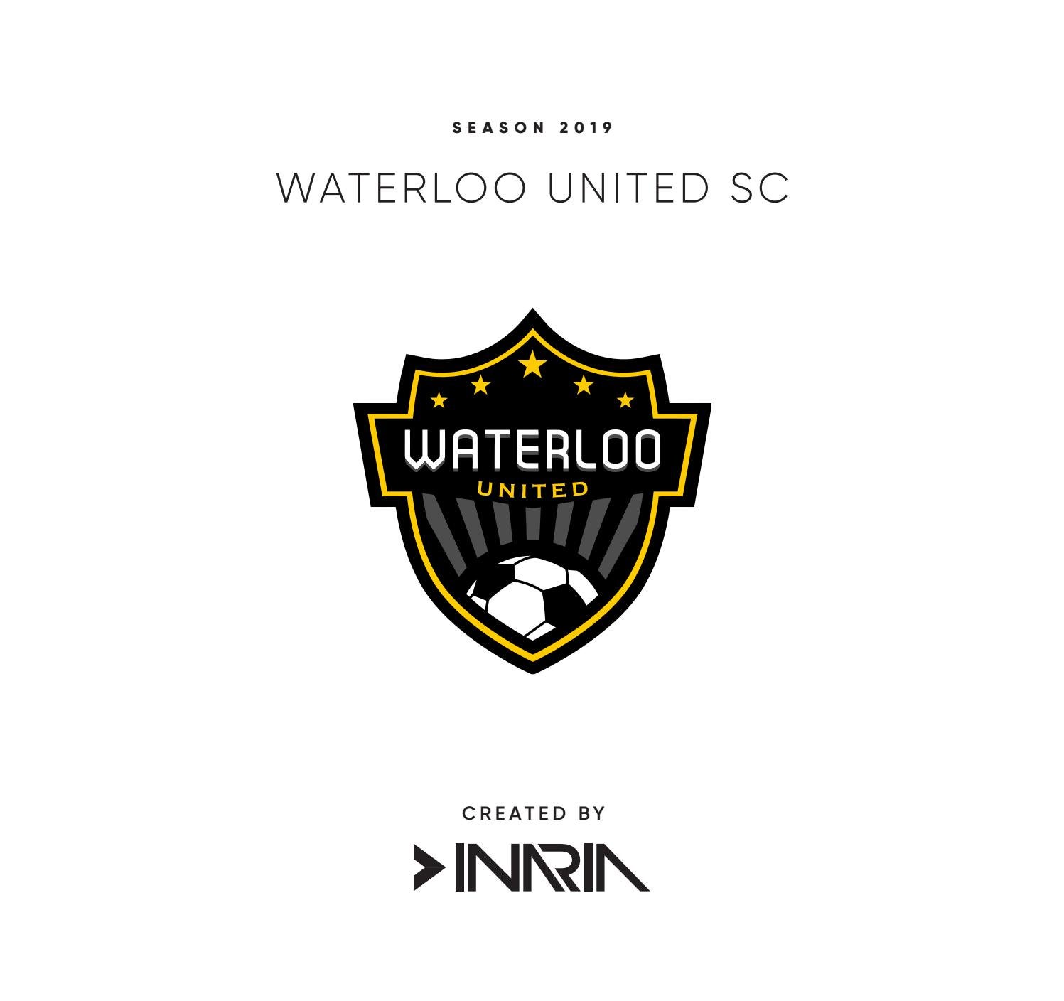 Waterloo United | INARIA 2019 by INARIASOCCER - Issuu