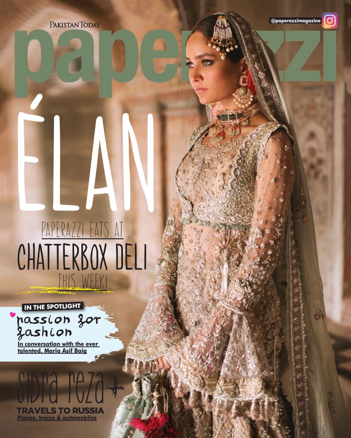 Pakistan today paperazzi issue 253 july 8th, 2018 cover elan by ...