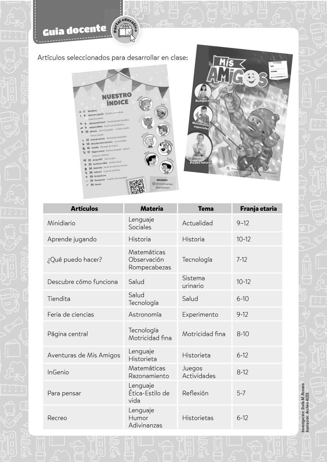 Gd junio 2018 - Mis Amigos by Editorial ACES - Issuu