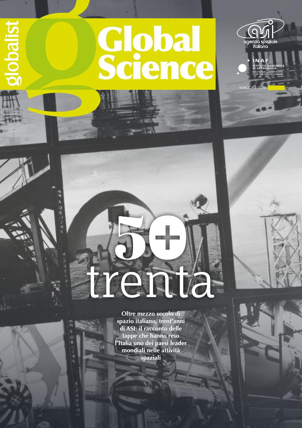 Global Science 6/2018 - 50+ Trenta by Spazio 2050 - Issuu