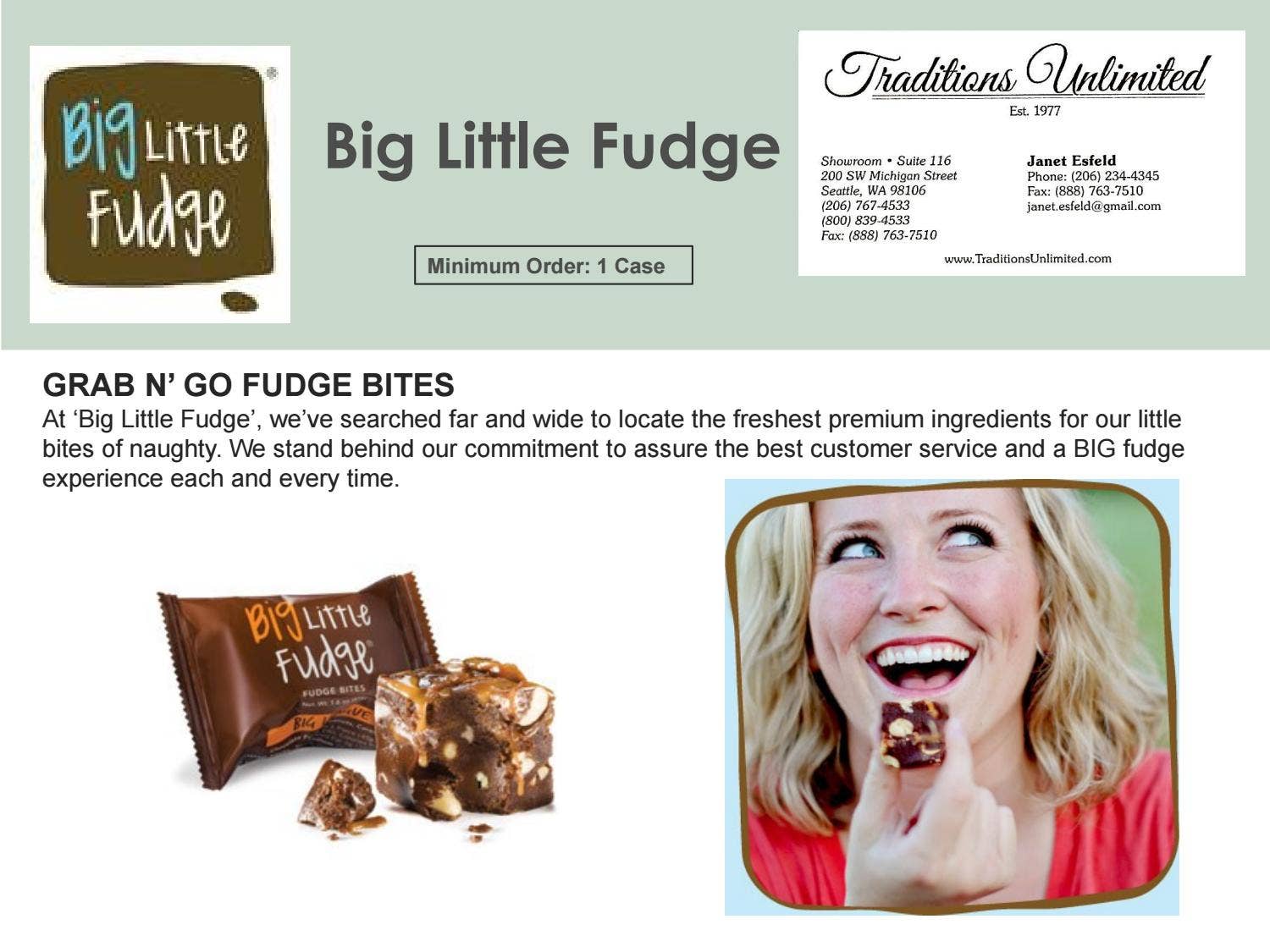 Branches Big Little Fudge by Traditions Unlimited - Issuu