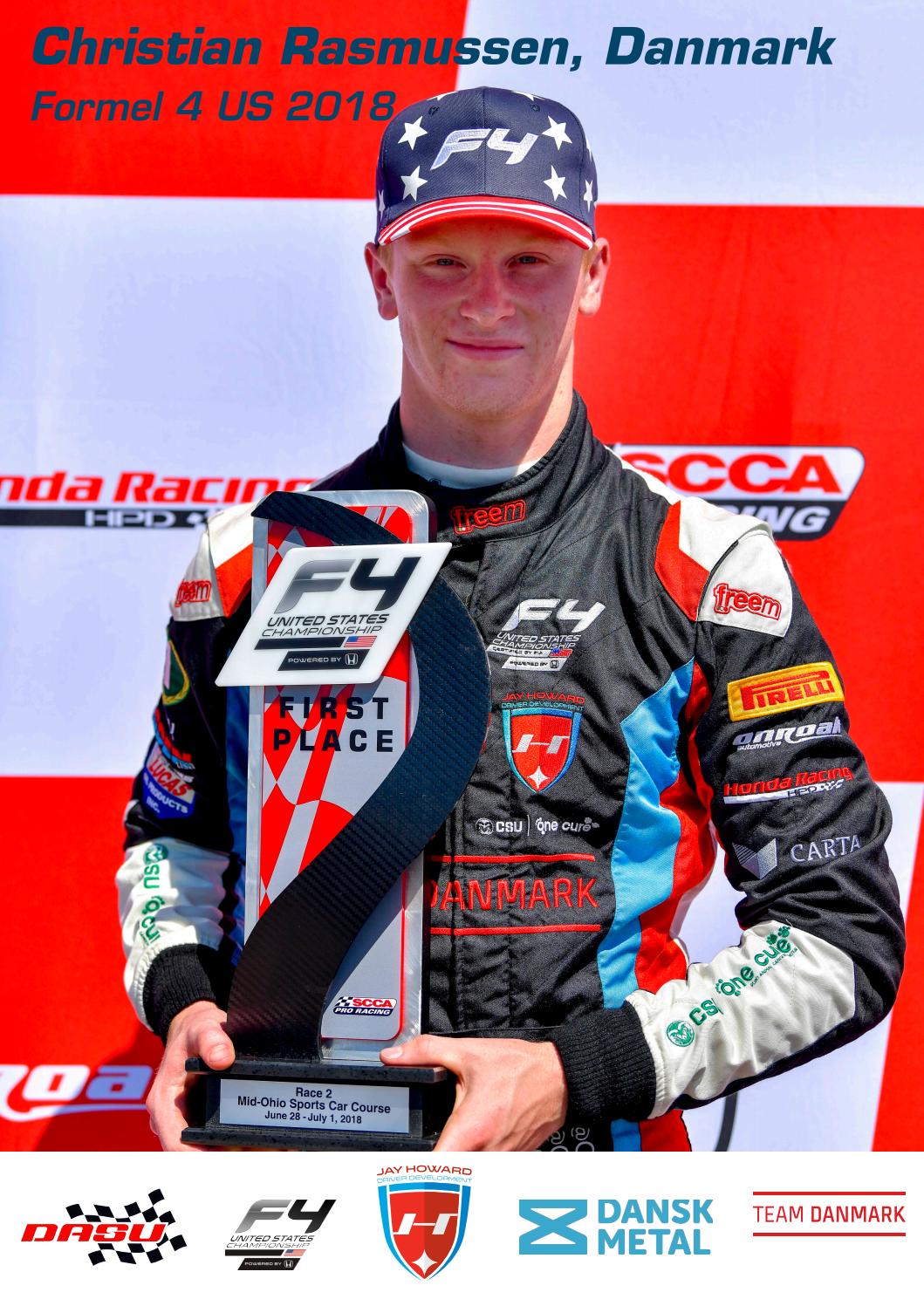 Sponsormateriale Christian Rasmussen Racing by CR Racing - Issuu