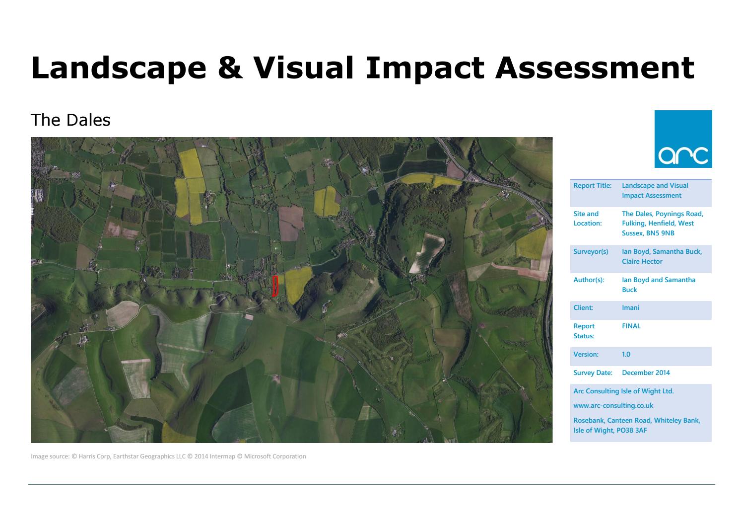 Example Landscape Report by Arc Consulting - Issuu