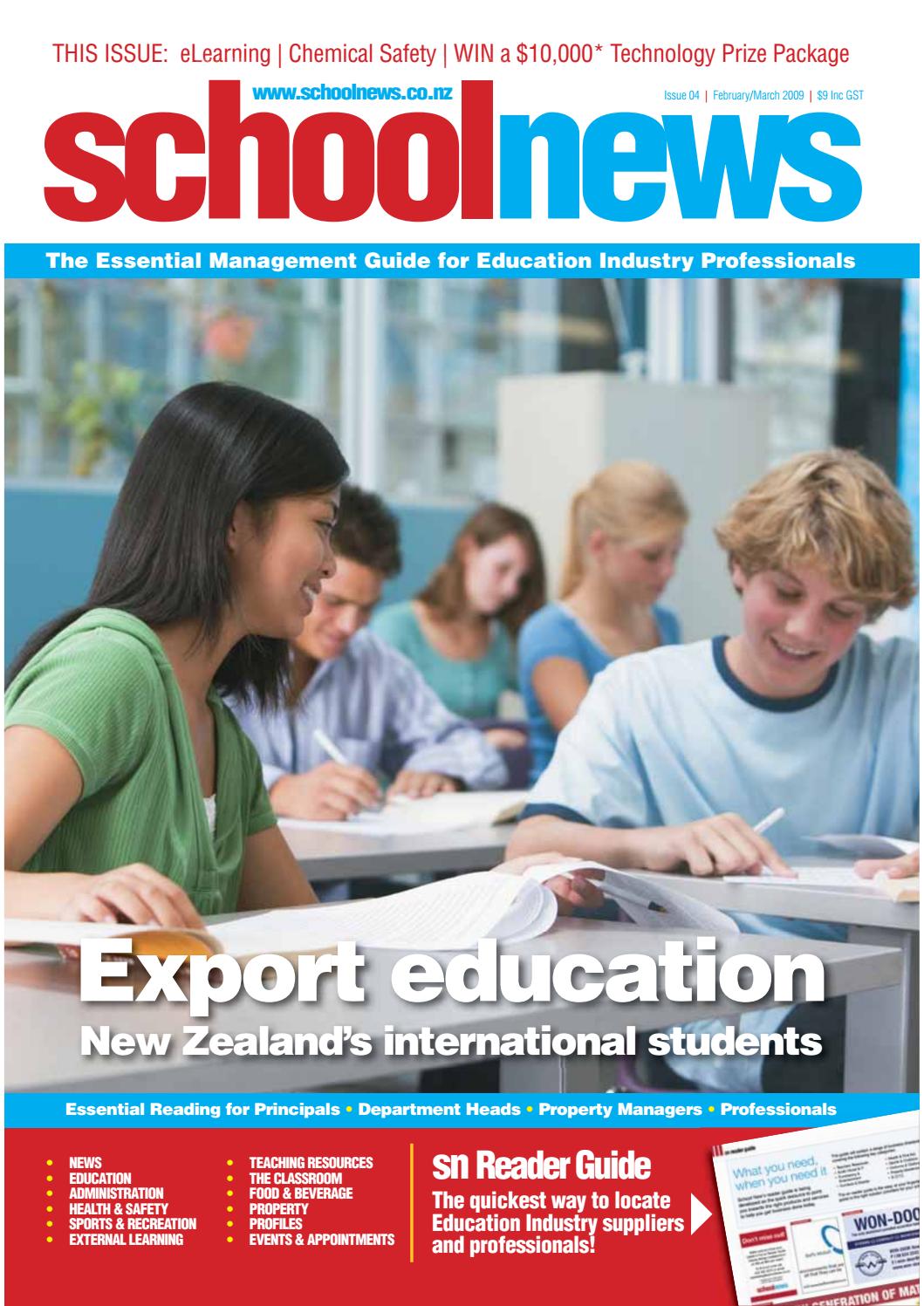 School News NZ - February/March 2009 by Multimedia AU/NZ - Issuu