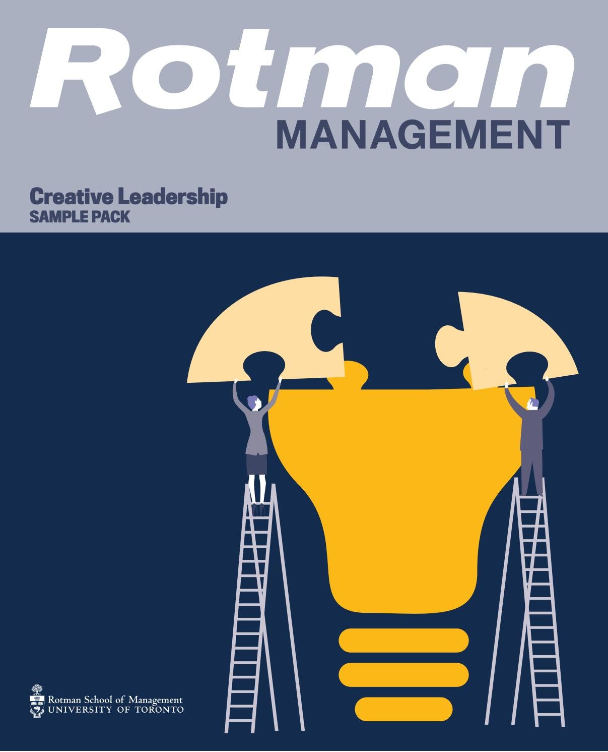 Rotman Management Magazine Sample Pack: Creative Leadership by Rotman ...