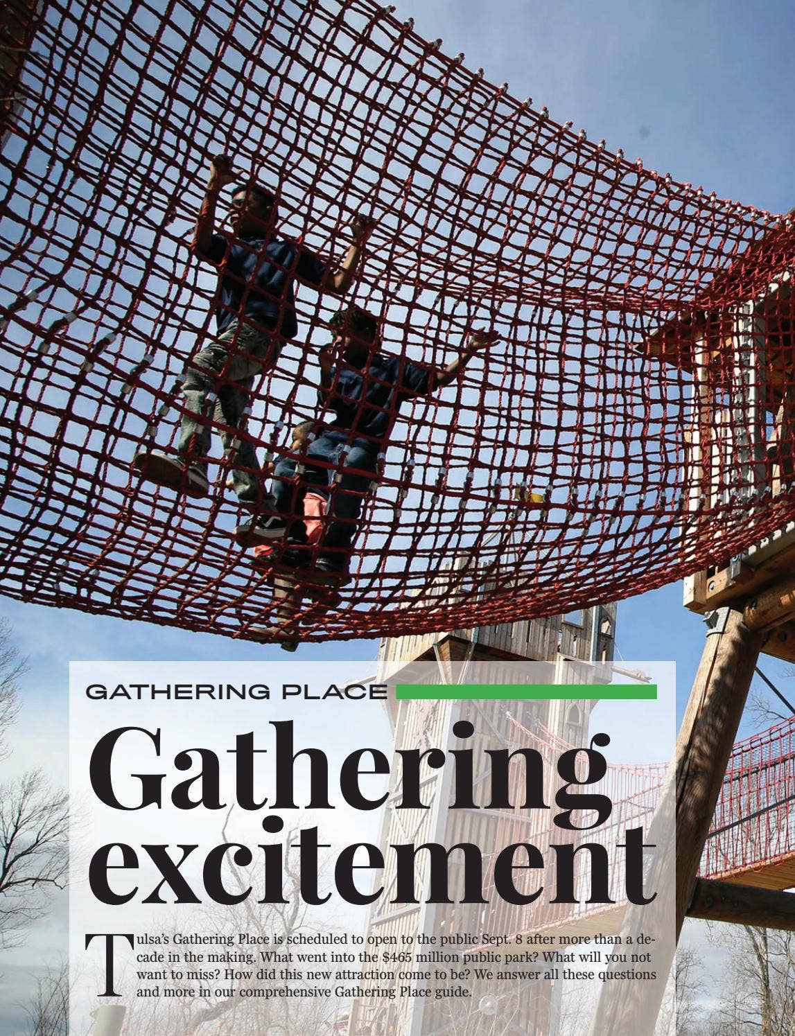 Tulsa World Magazine: The Ultimate Guide to Gathering Place by Tulsa ...