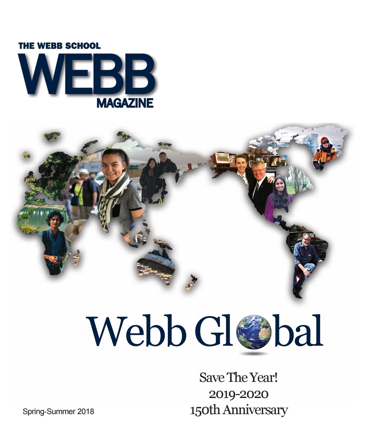 Webb Magazine Summer 2018 by The Webb School - Issuu