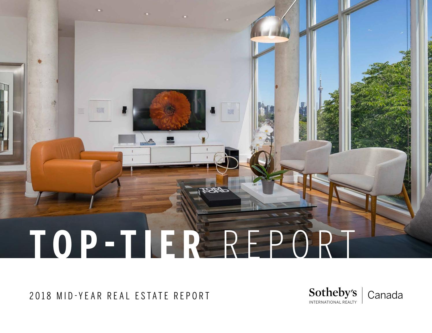 2018 Mid-Year Top-Tier Real Estate Report by Sotheby's International ...