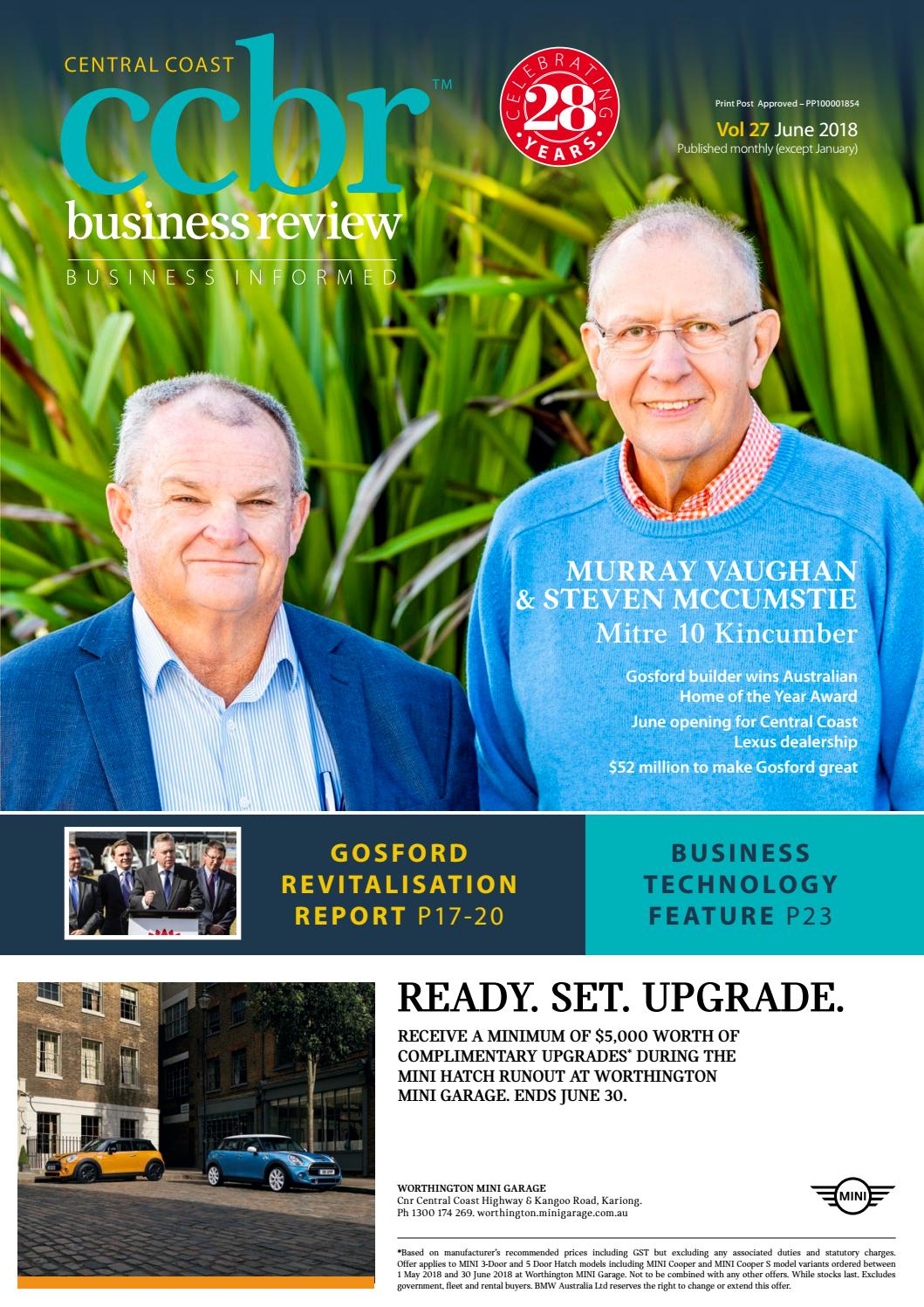 CCBR June 2018 by Central Coast Business Review - Issuu