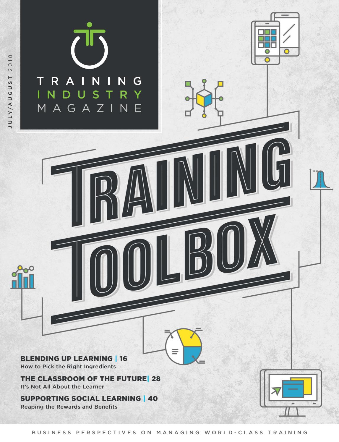 Training Toolbox | July/August 2018 by Training Industry Magazine - Issuu