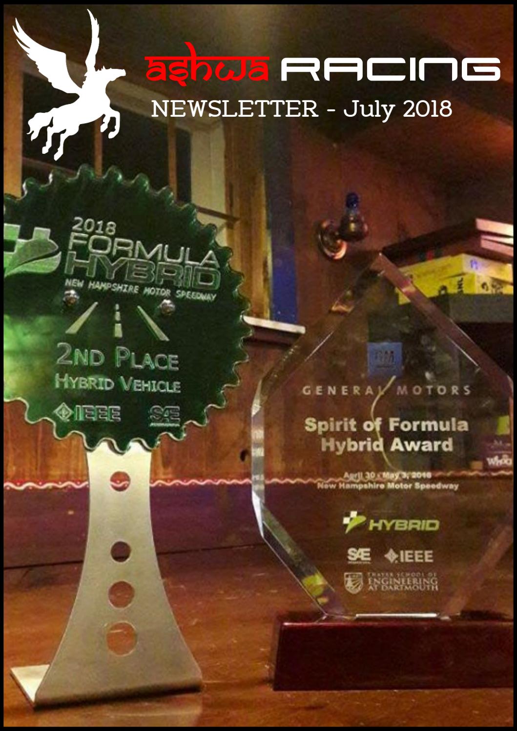 Ashwa Racing Newsletter - July 2018 Edition by Ashwa Racing - Issuu