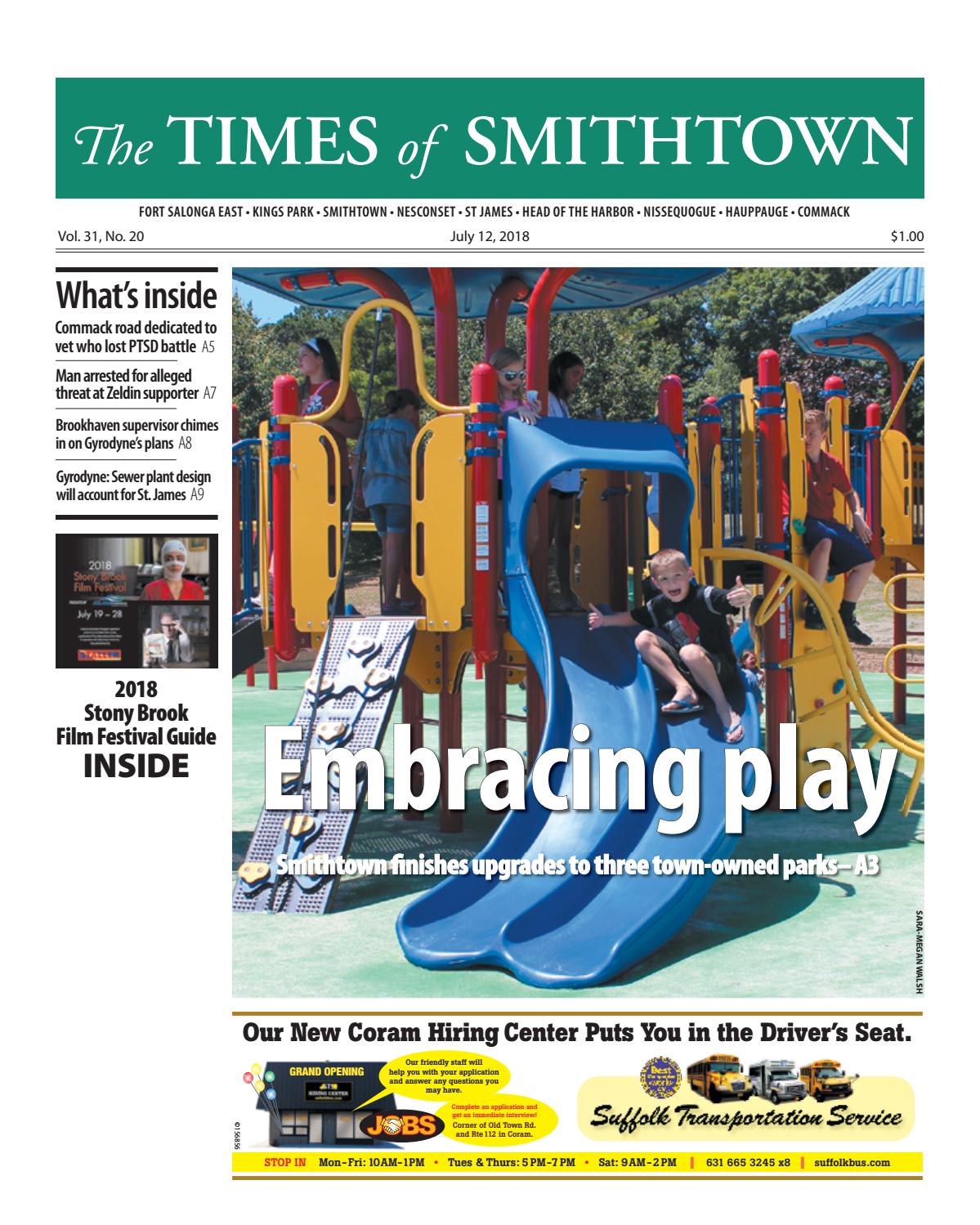 The Times of Smithtown - July 12, 2018 by TBR News Media - Issuu