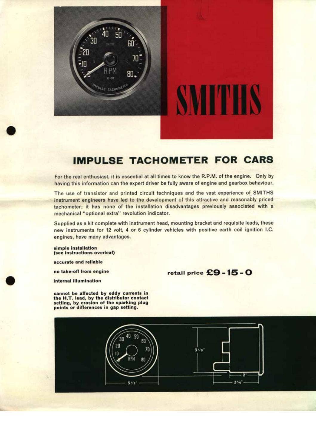 Smiths impulse tachometer by howard instruments - Issuu