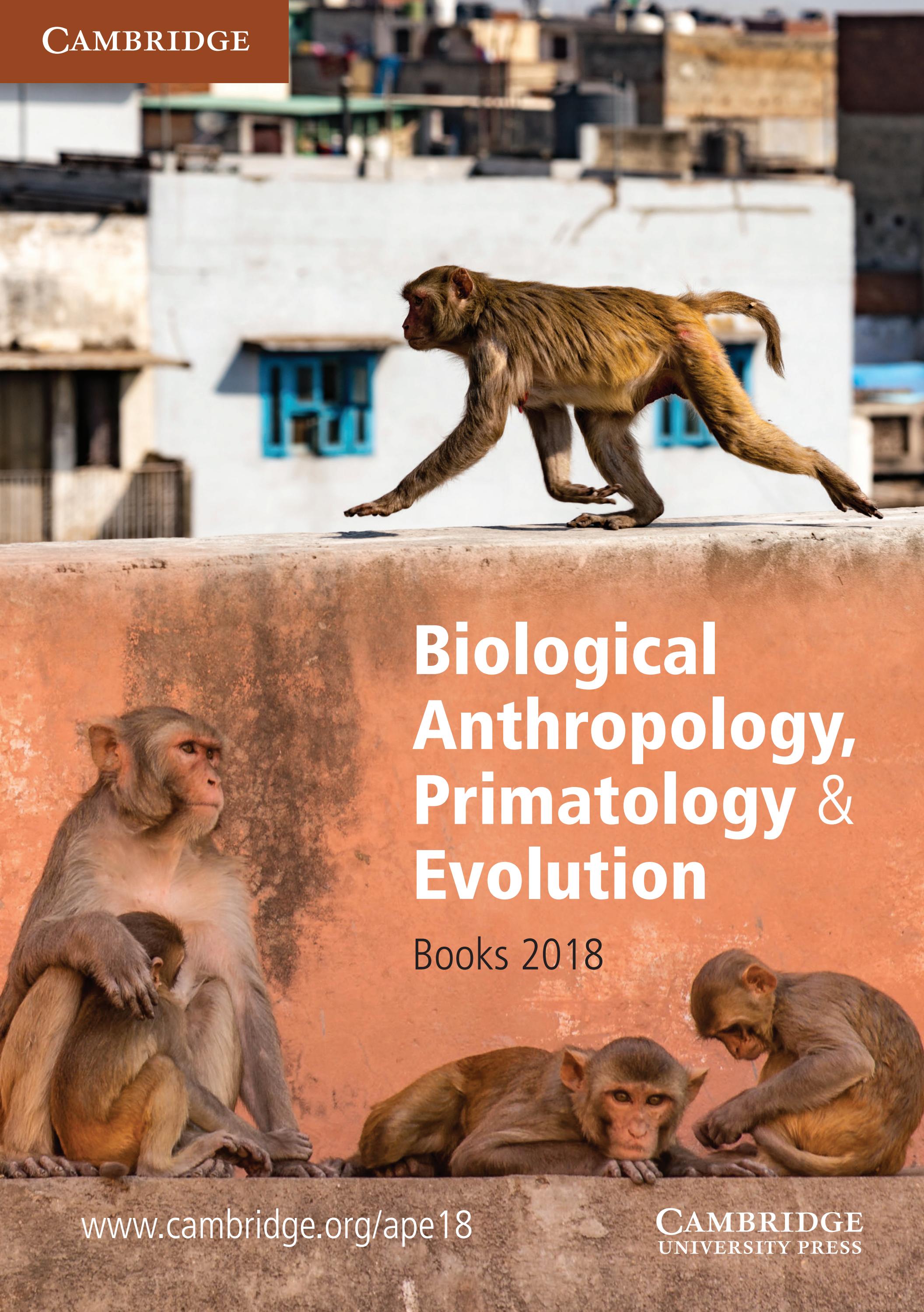 Biological Anthropology, Primatology & Evolution Books catalogue 2018 ...