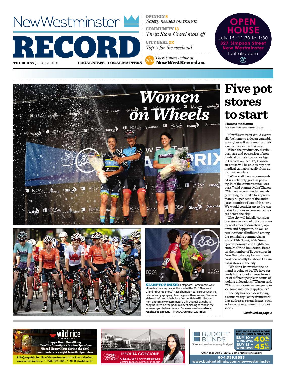 New Westminster Record July 12 2018 by Royal-City-Record - Issuu