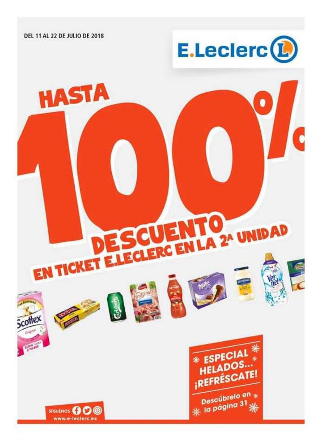 Catálogo E Leclerc hasta un 100 porciento descuento by Ofertas ...