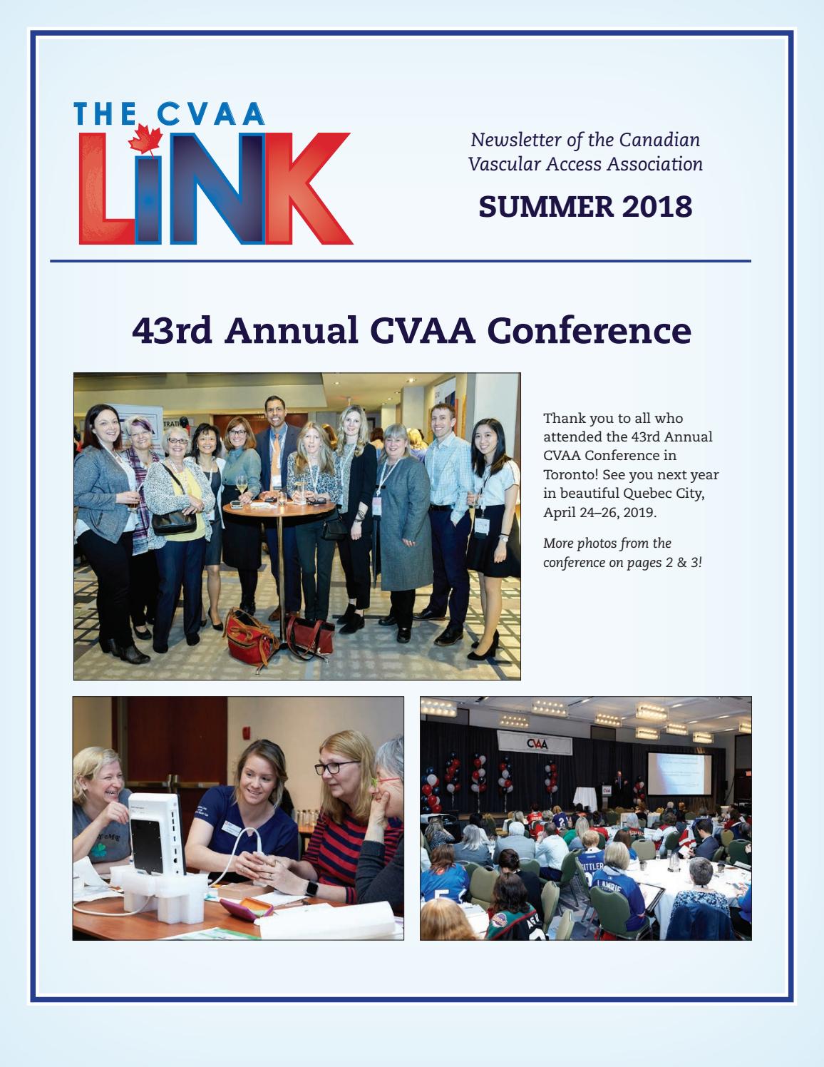 The CVAA Link: Summer 2018 by CVAA - Issuu