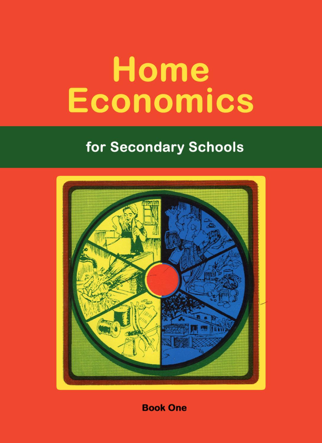 HOME ECONOMICS FOR SECONDARY SCHOOLS BOOK 1 By Ministry Of Education