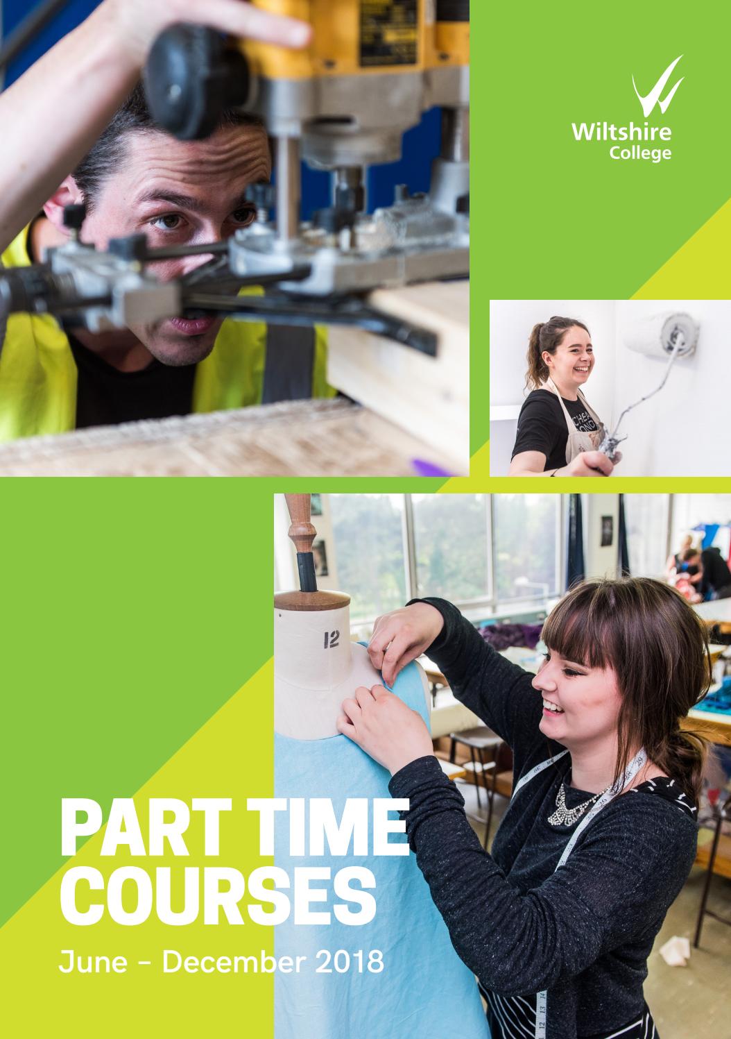 Wiltshire College Part Time courses June–December 2018 by Wiltshire ...