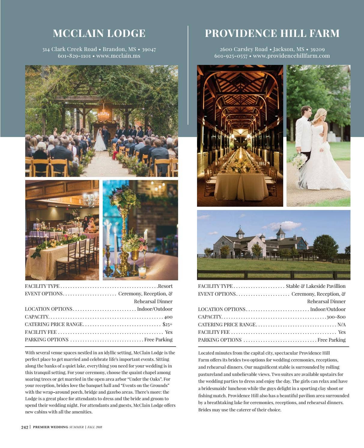 Premier Wedding Magazine Vol 33 Summer/Fall 2018 by I Do Y'all - Issuu
