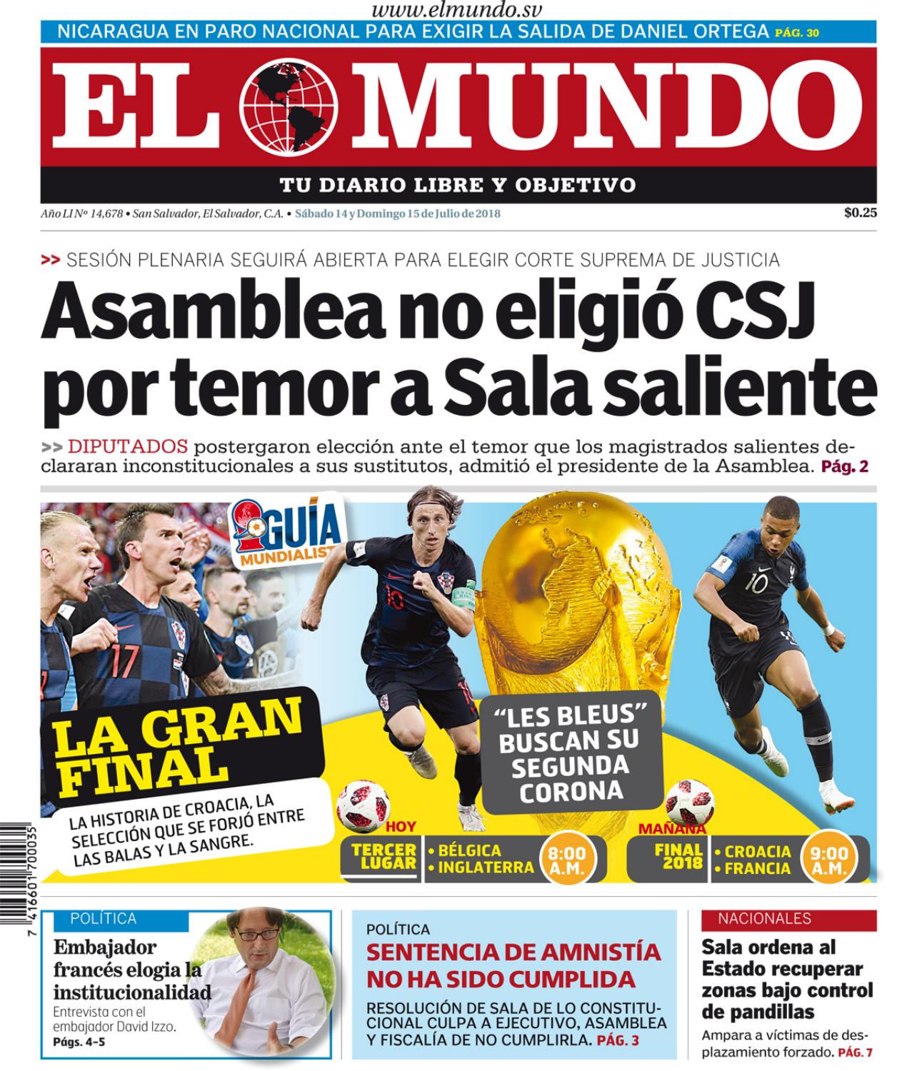 Mundo140718 by Diario El Mundo - Issuu