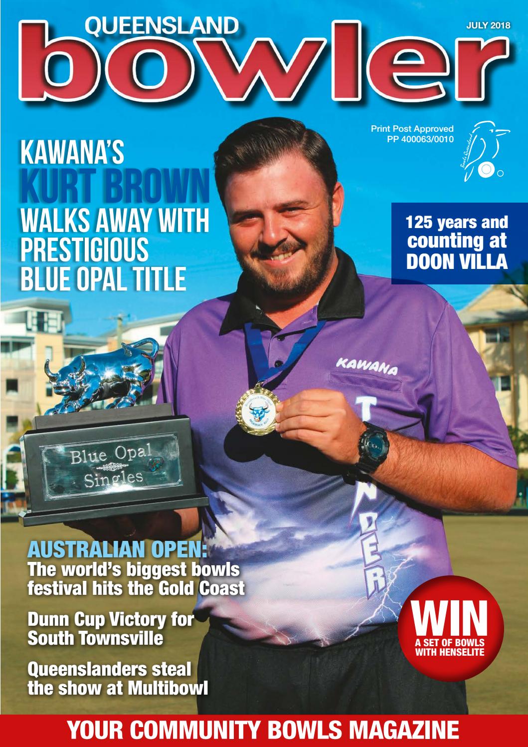 July 2018 by Queensland Bowler - Issuu
