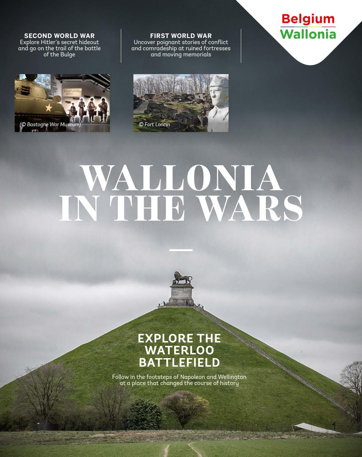 Wallonia in the Wars by Visit Wallonia - Issuu